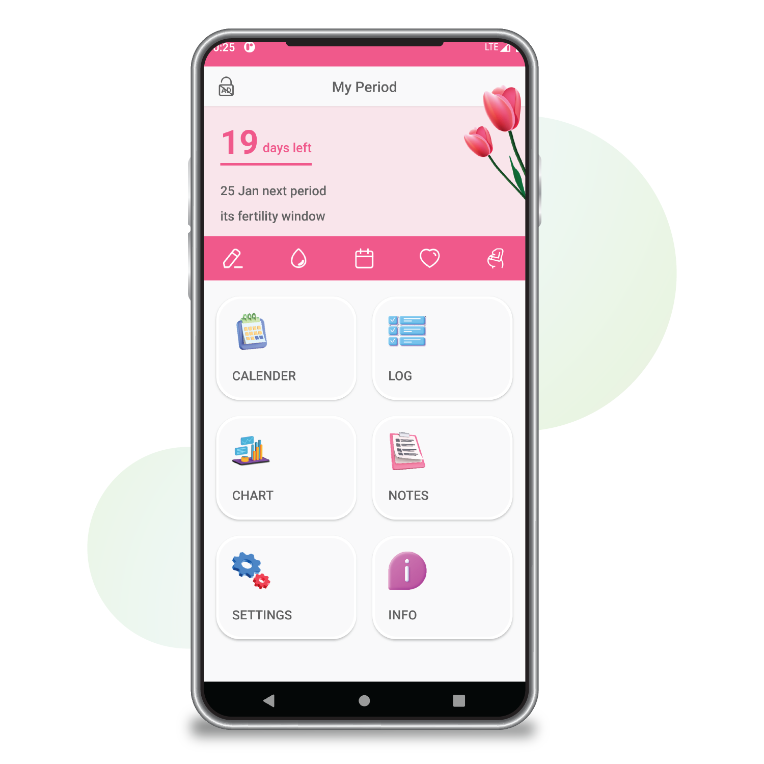 Developed By AppAspect - My Period Tracker