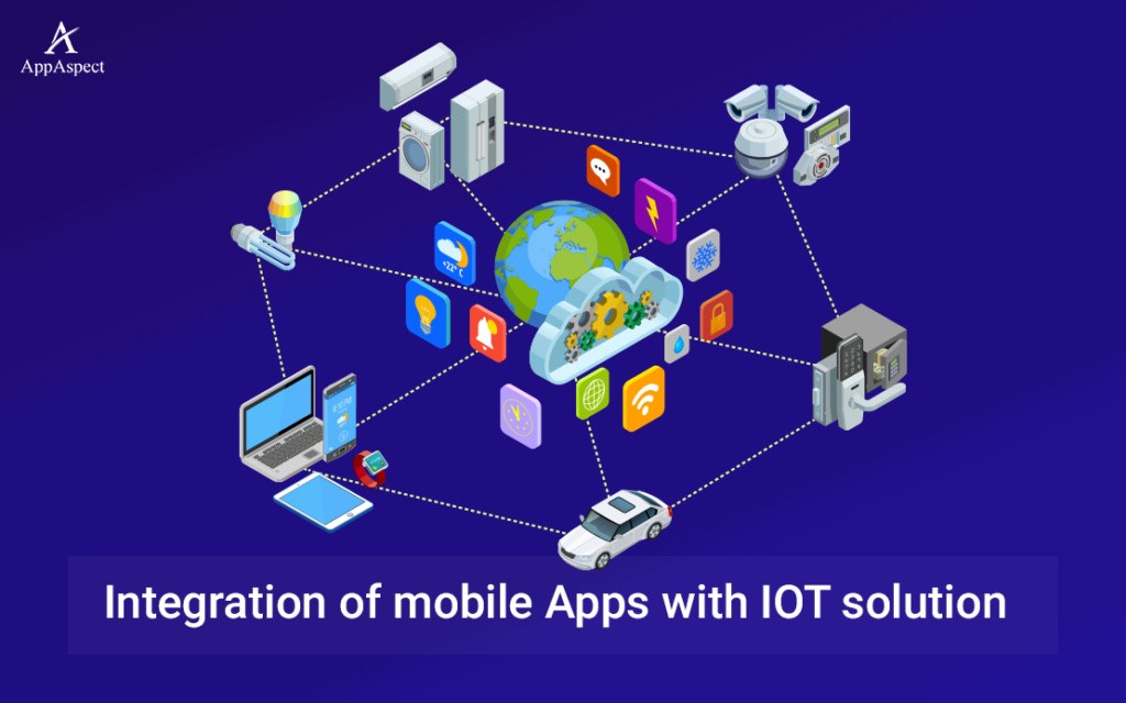 Integration of mobile Apps with IOT solutions - AppAspect