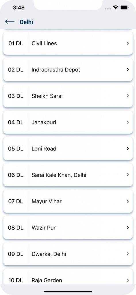 RTO Vehicle Information - AppAspect
