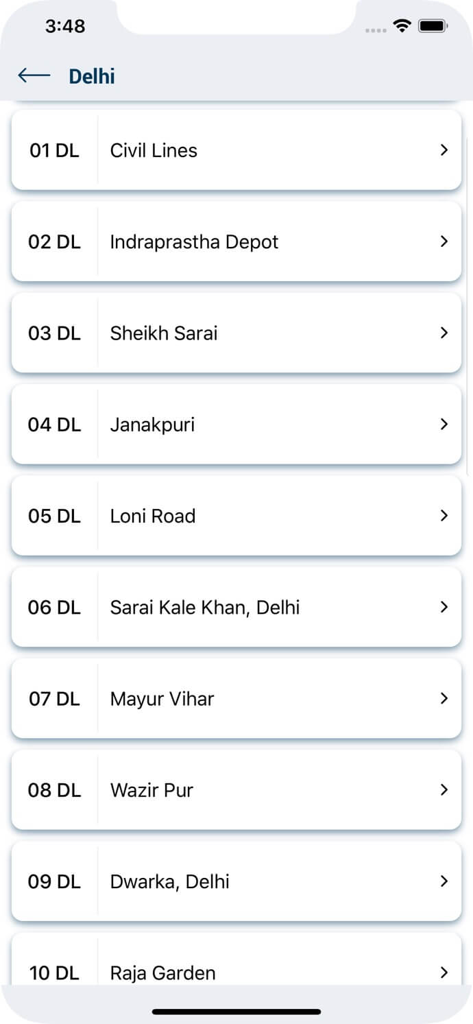 RTO Vehicle Information - AppAspect